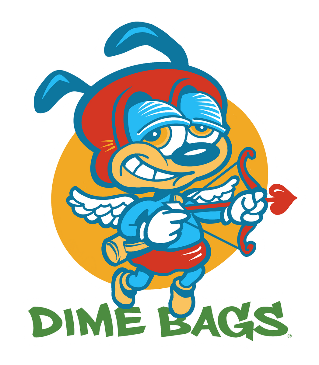 February Sticker of the Month 2025 – DIME BAGS®